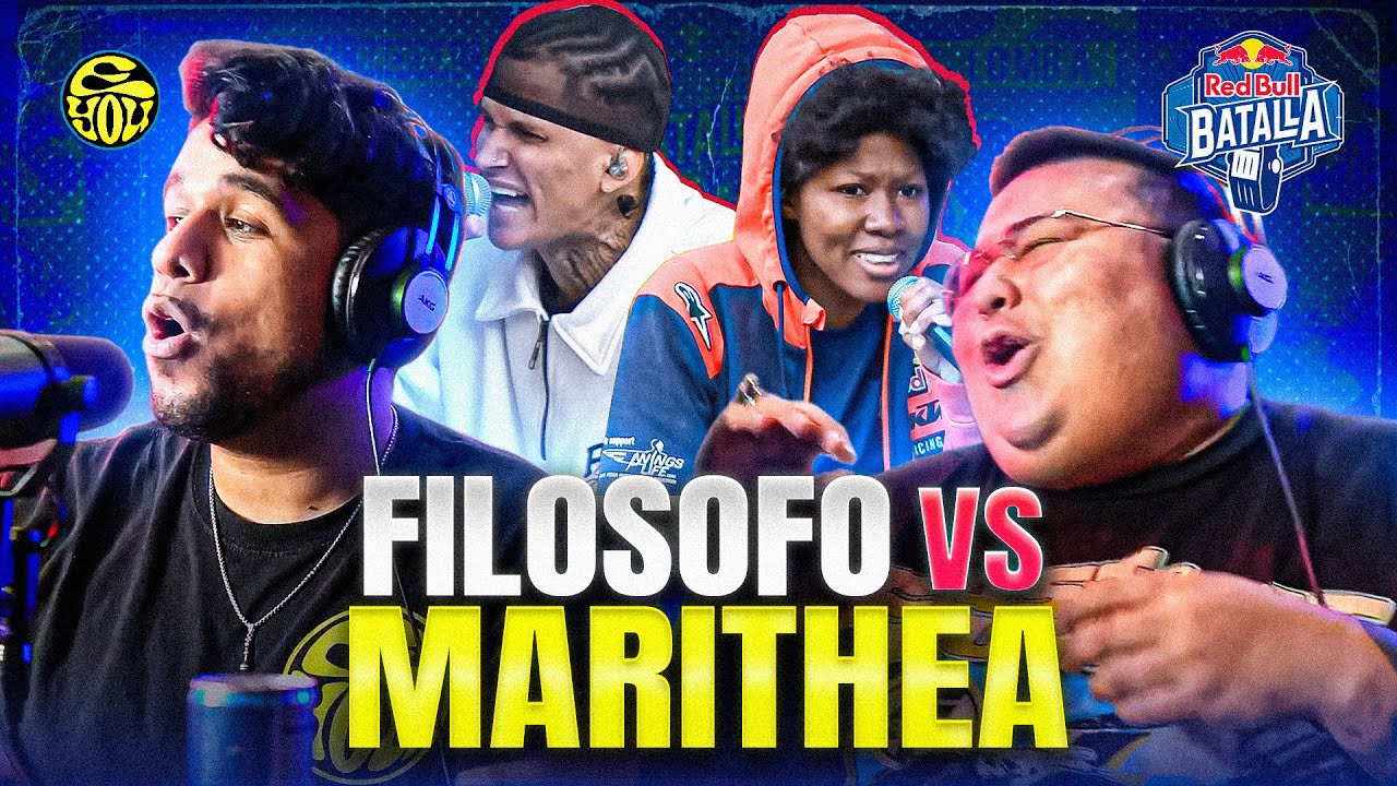 MARITHEA APLASTANTE CONTRA FILOSOFO! - Reaccion a Red Bull Batalla ...