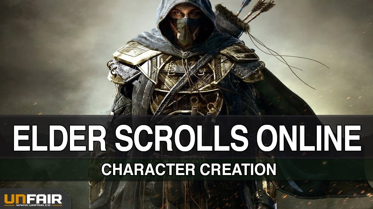Elder Scrolls Online - Character Creation - YouTube