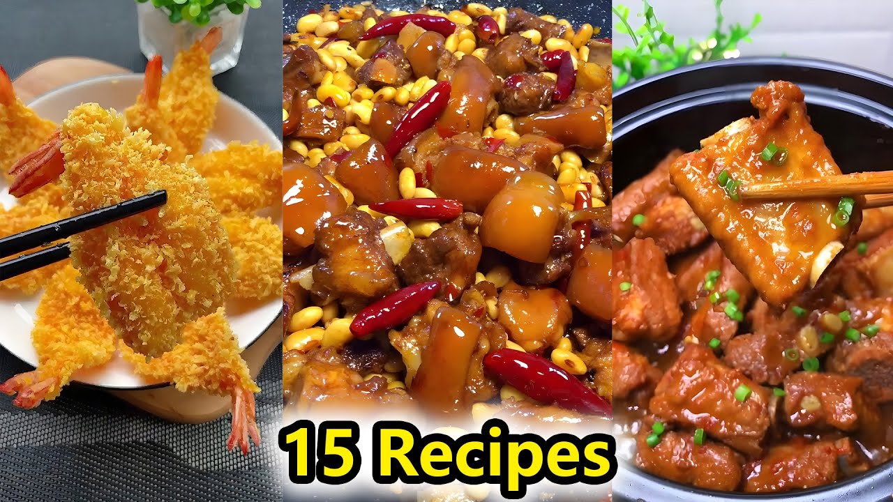 Easy Recipes | Share 15 Super Delicious Recipes - YouTube