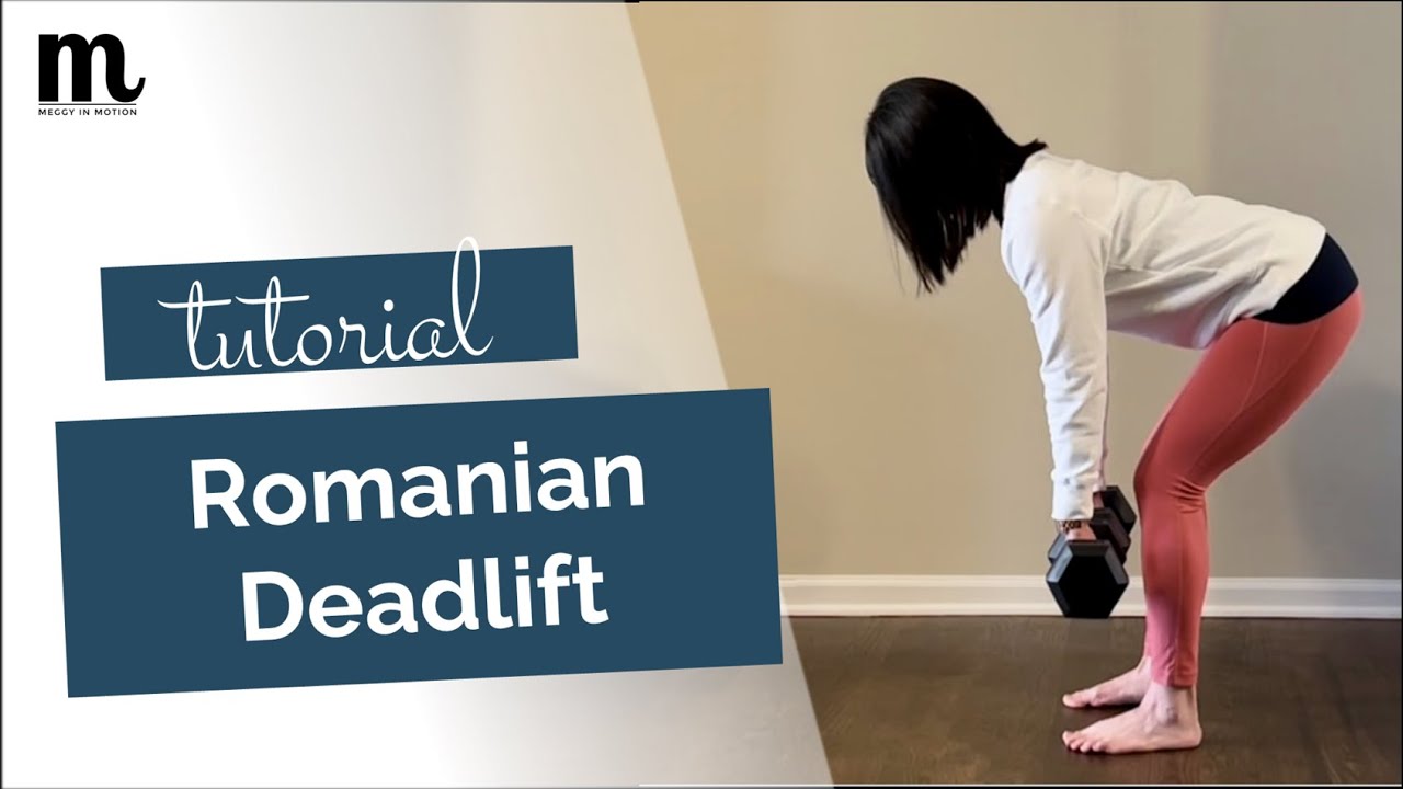 How to do a Romanian Deadlift (RDL) | Strength Training Tutorial - YouTube
