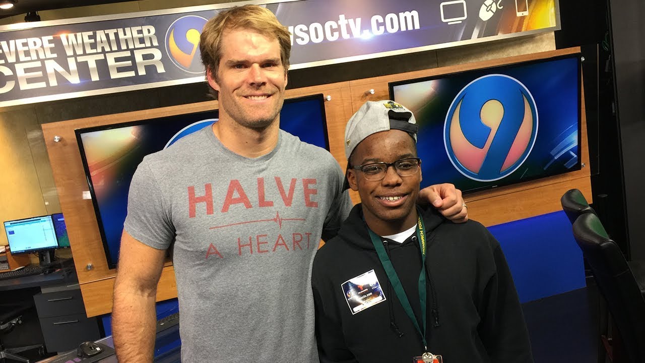 Jaelyn Gray-Palmore with Greg Olsen on WSOC-TV Eyewitness News at 530PM ...