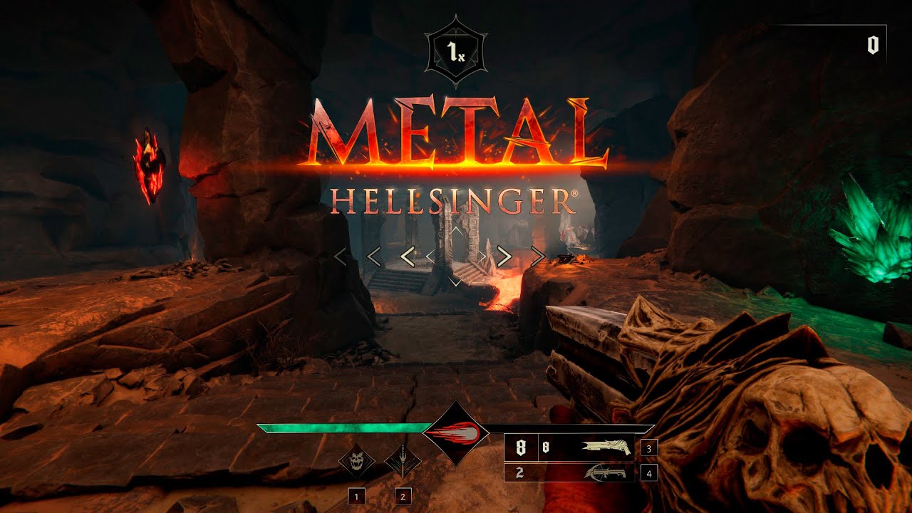 Metal: Hellsinger - INCAUSTIS, Dificuldade Arquidemônio - Sem ...