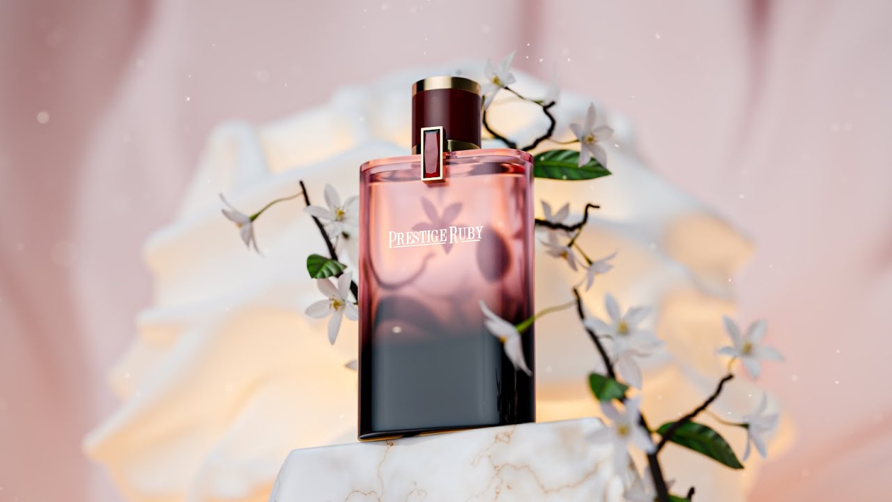 Ruby Perfume CGI ( Blender ) - YouTube