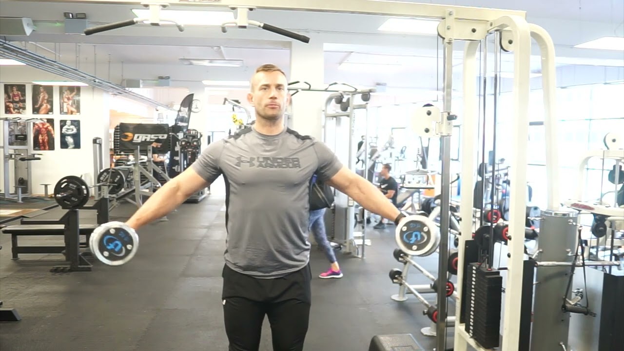 Heavy Partial Lateral Raises - YouTube