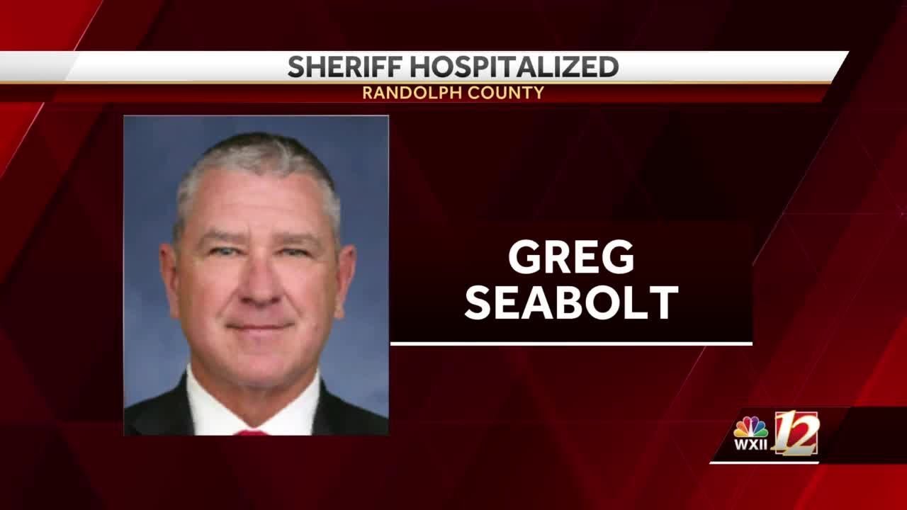 Randolph County Sheriff Gregory Seabolt in hospital - YouTube