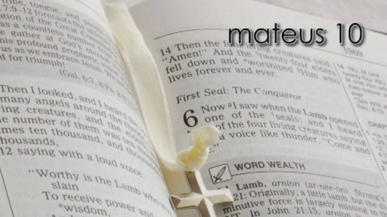 Mateus 10 [o projeto bíblia] - YouTube