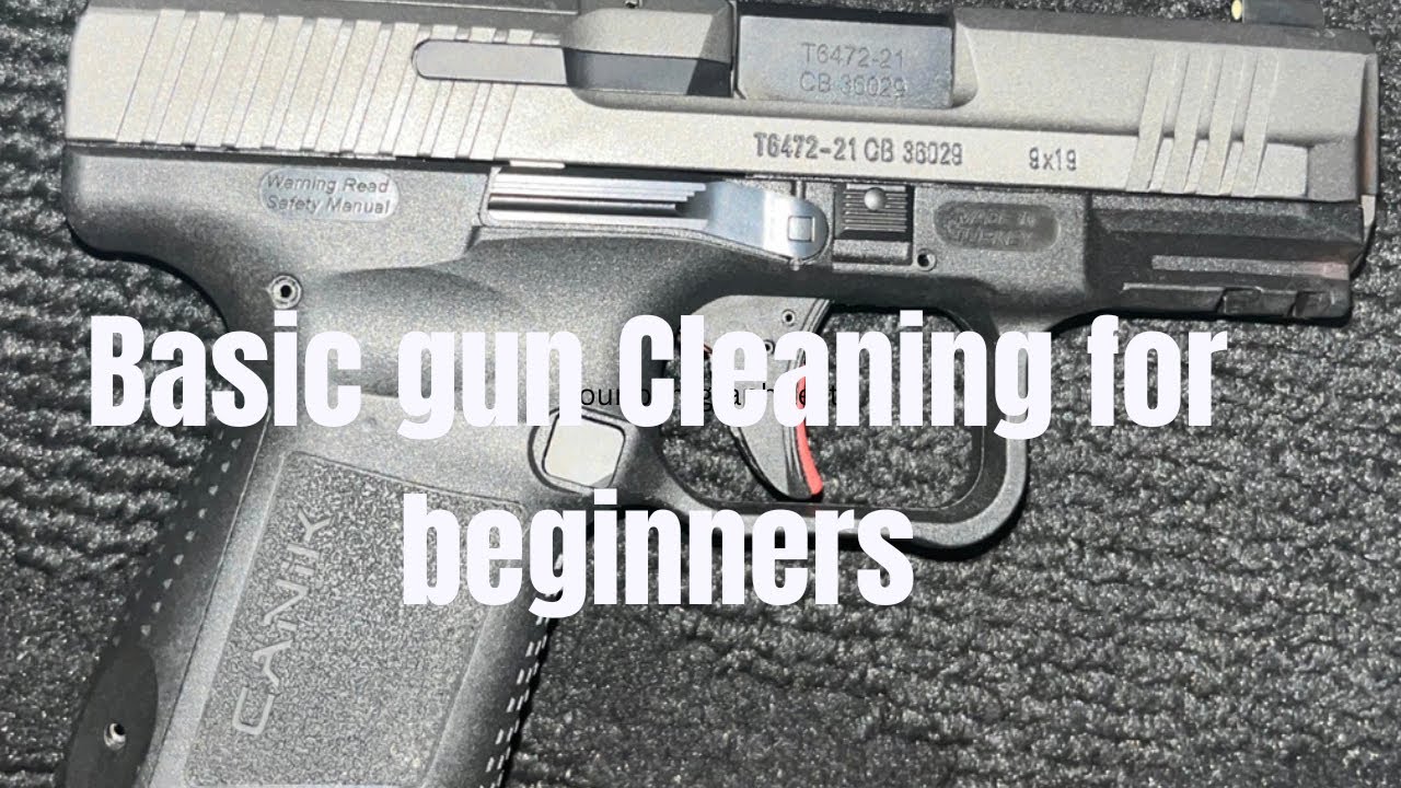Canik TP9 Elite SC | How To Clean For Beginners - YouTube