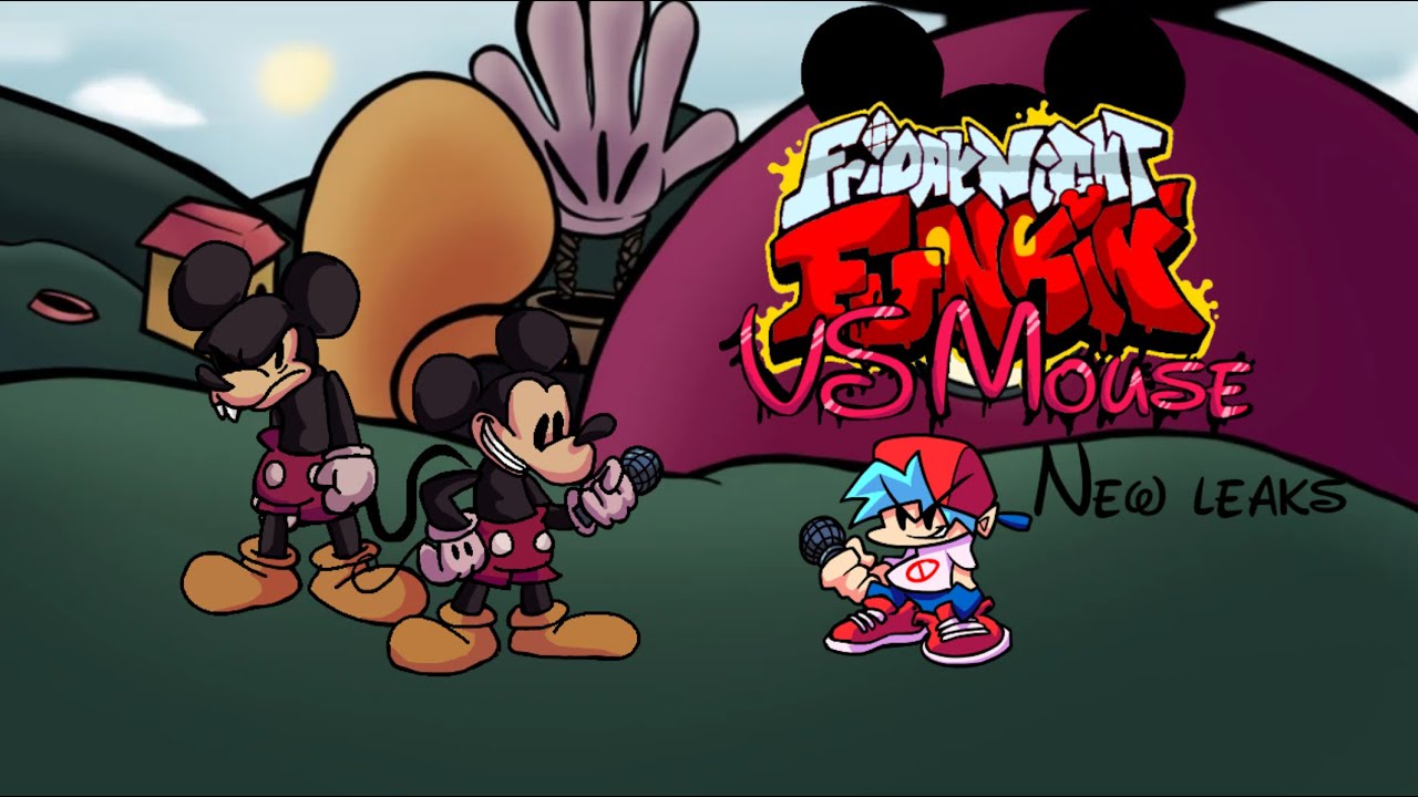 Fnf Vs mouse new leaks and Scrapped designs - YouTube