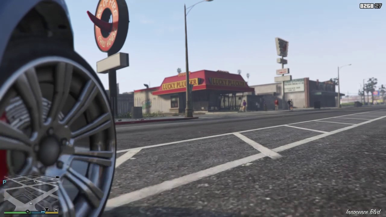 Gta 5 cinematic view - YouTube