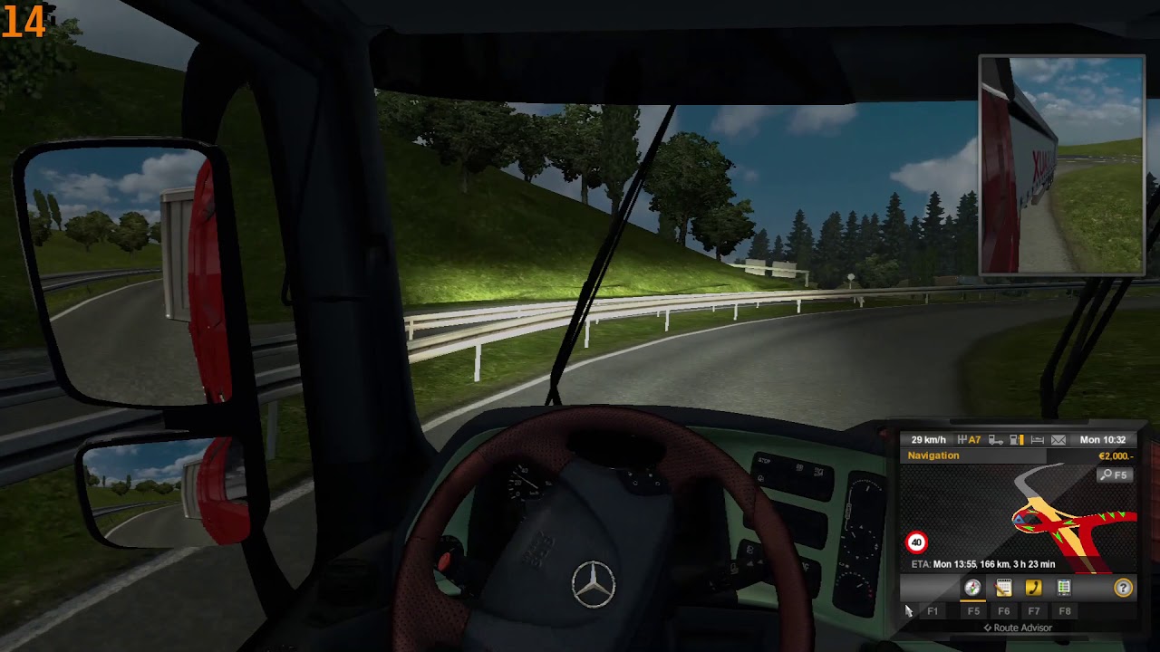 R5 M430 euro truck simulator 2 medium settings - YouTube