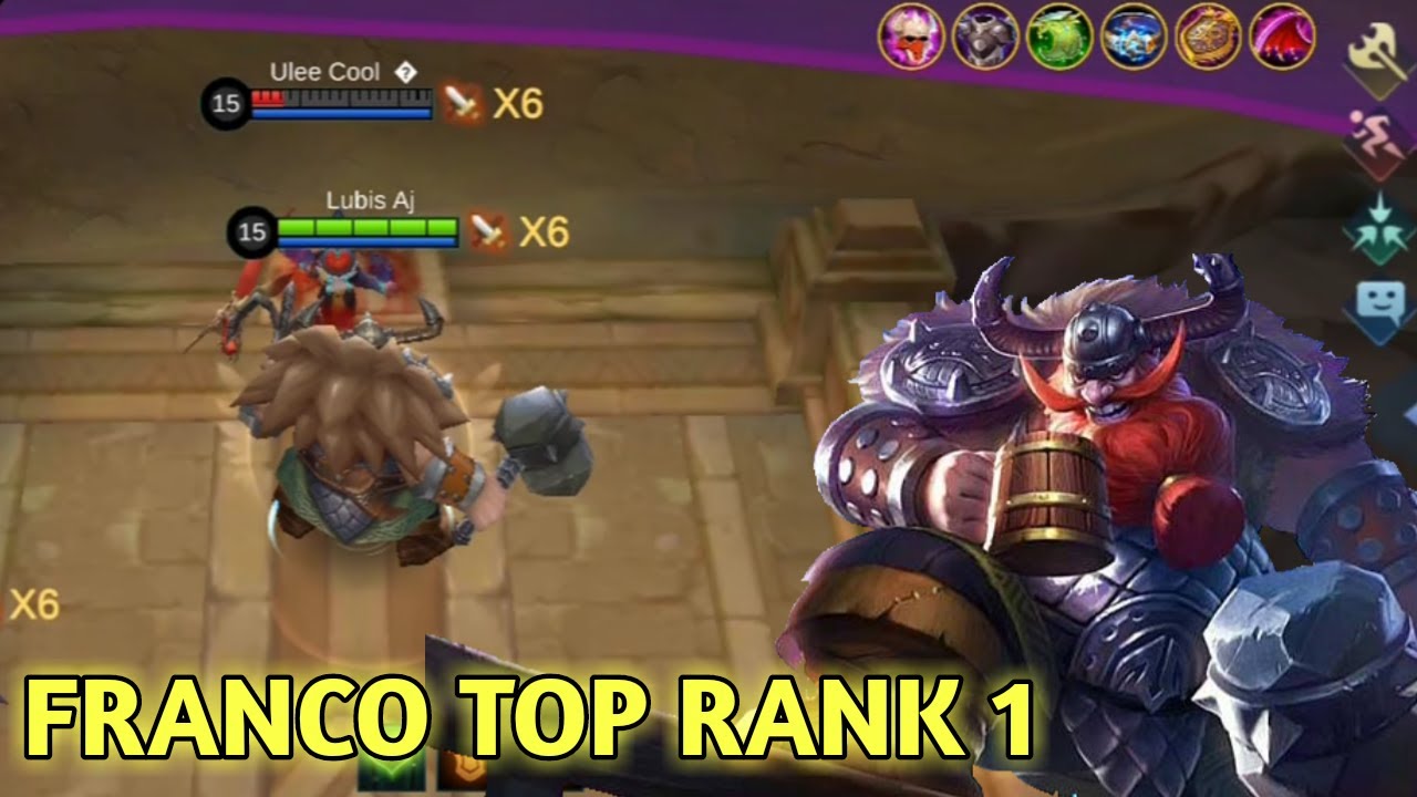 Franco Gameplay Rank 1 - Survival Mode - YouTube