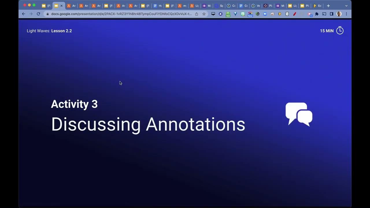 Amplify Light Waves Video Walkthrough Lesson 2 2 - YouTube