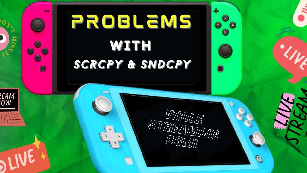 PROBLEMS with SCRCPY & SNDCPY while STREAMING BGMI (without Elgato) #scrcpy #sndcpy #bgmi # ...