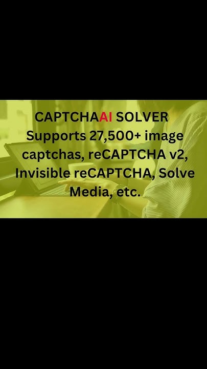 CaptchaAI solver supports Various types of captchas - YouTube