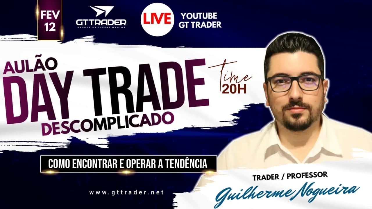 Live GT Trader Como definir uma Tendência - YouTube