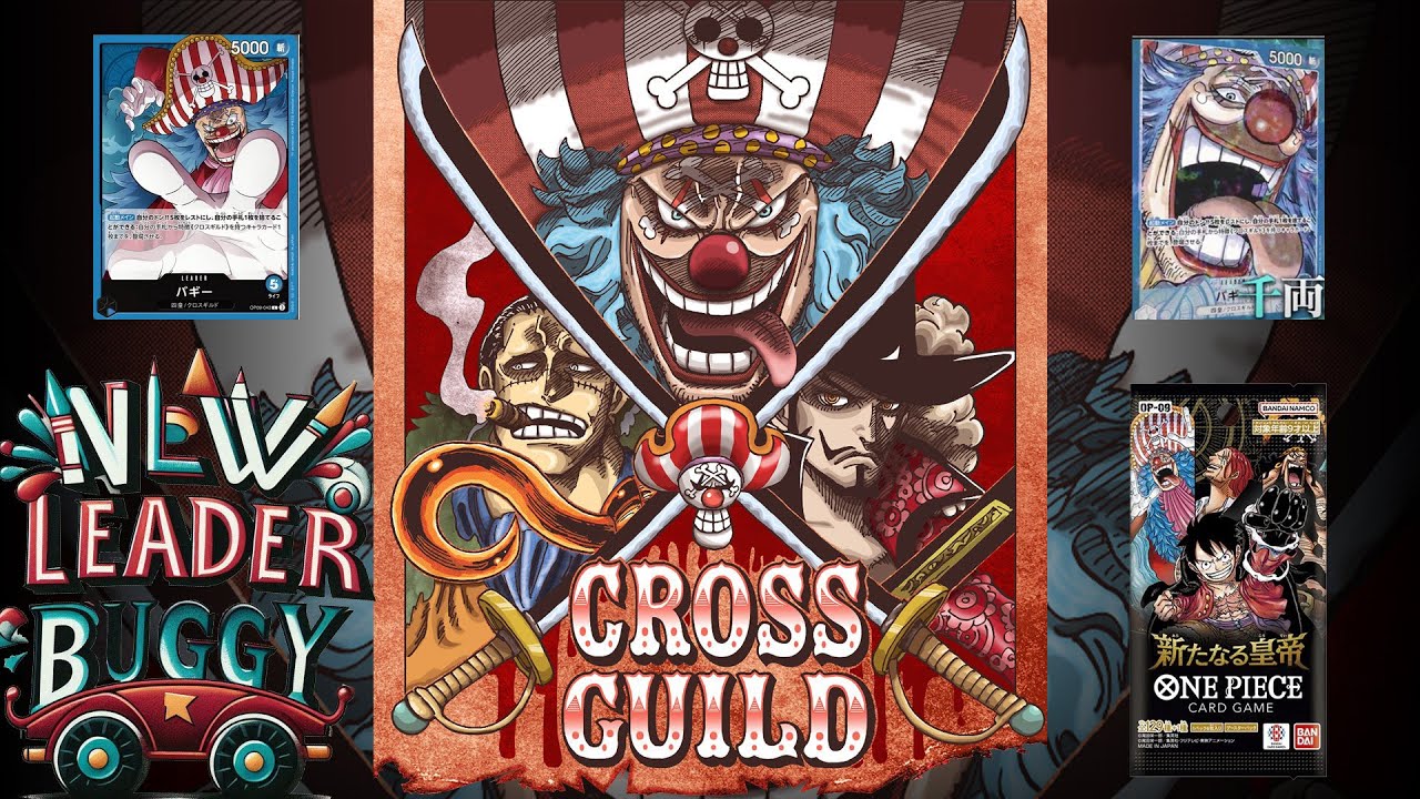 Buggy Breakdown: Unveiling the New OP09 Leader | One Piece TCG - YouTube
