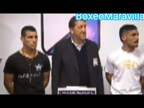 Gustavo "el eléctrico" Lemos vs Jonathan "el potro" Eniz. Pesaje - YouTube