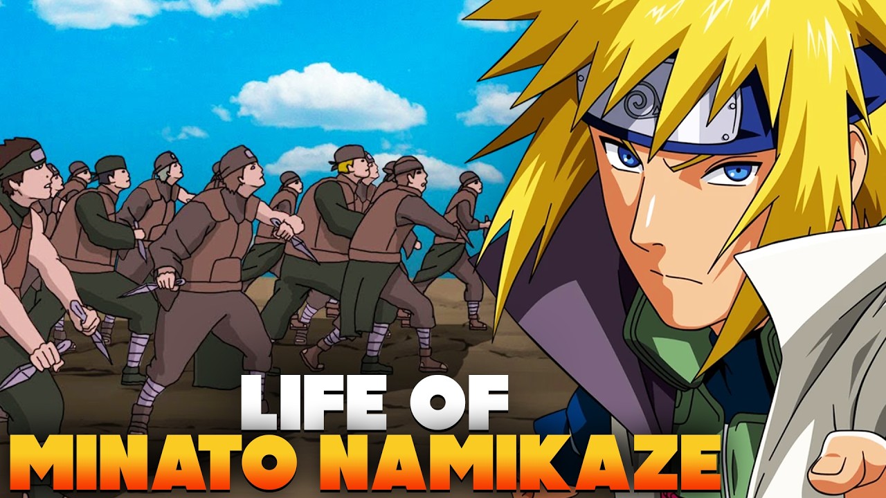 Life of Minato Namikaze- The Man who Defeated 1000 Shinobi - YouTube