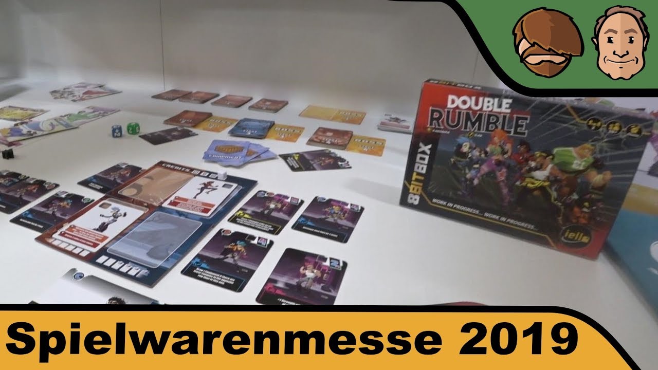 8Bit Box: Double Rumble - Brettspiel - Spielwarenmesse 2019 - YouTube