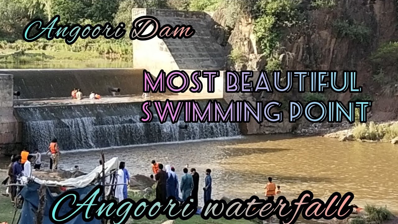 Angoori Dam|| Angoori Swimming point||Most beautiful Angoori waterfall ...