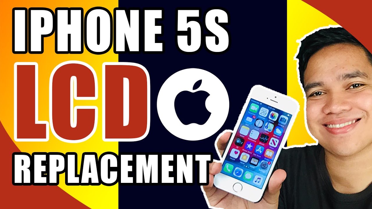 IPHONE 5S LCD REPLACEMENT (full tutorial) - YouTube