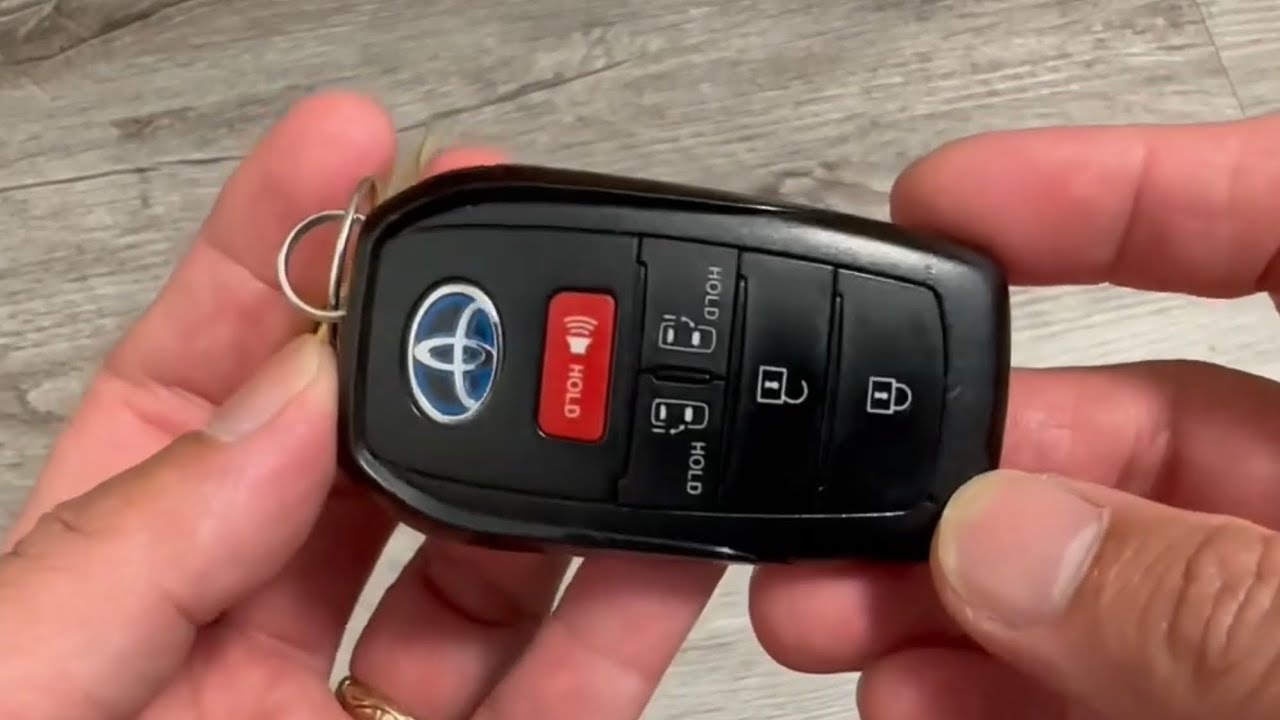 Key Bob Replacement Totoya Sienna 2021 - YouTube