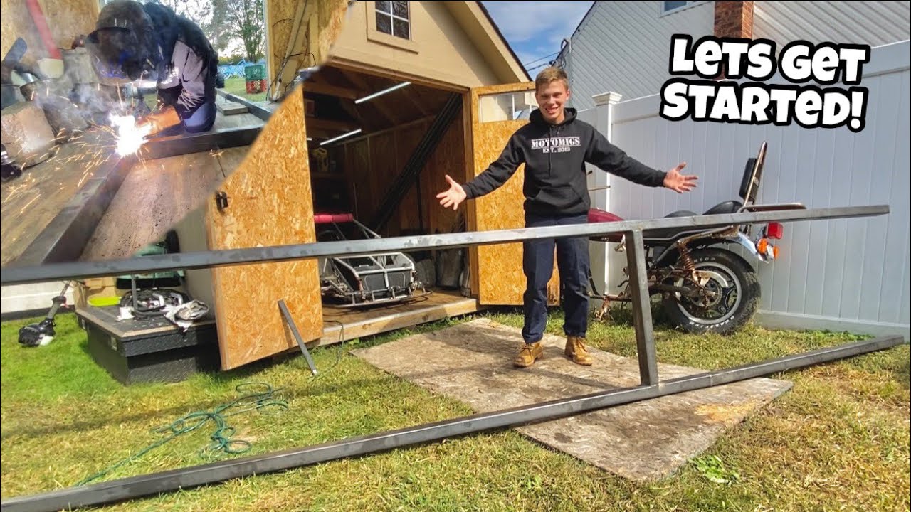 Getting to WORK on the FIRETRUCK Build! Starting to Fabricate the FRAME ...