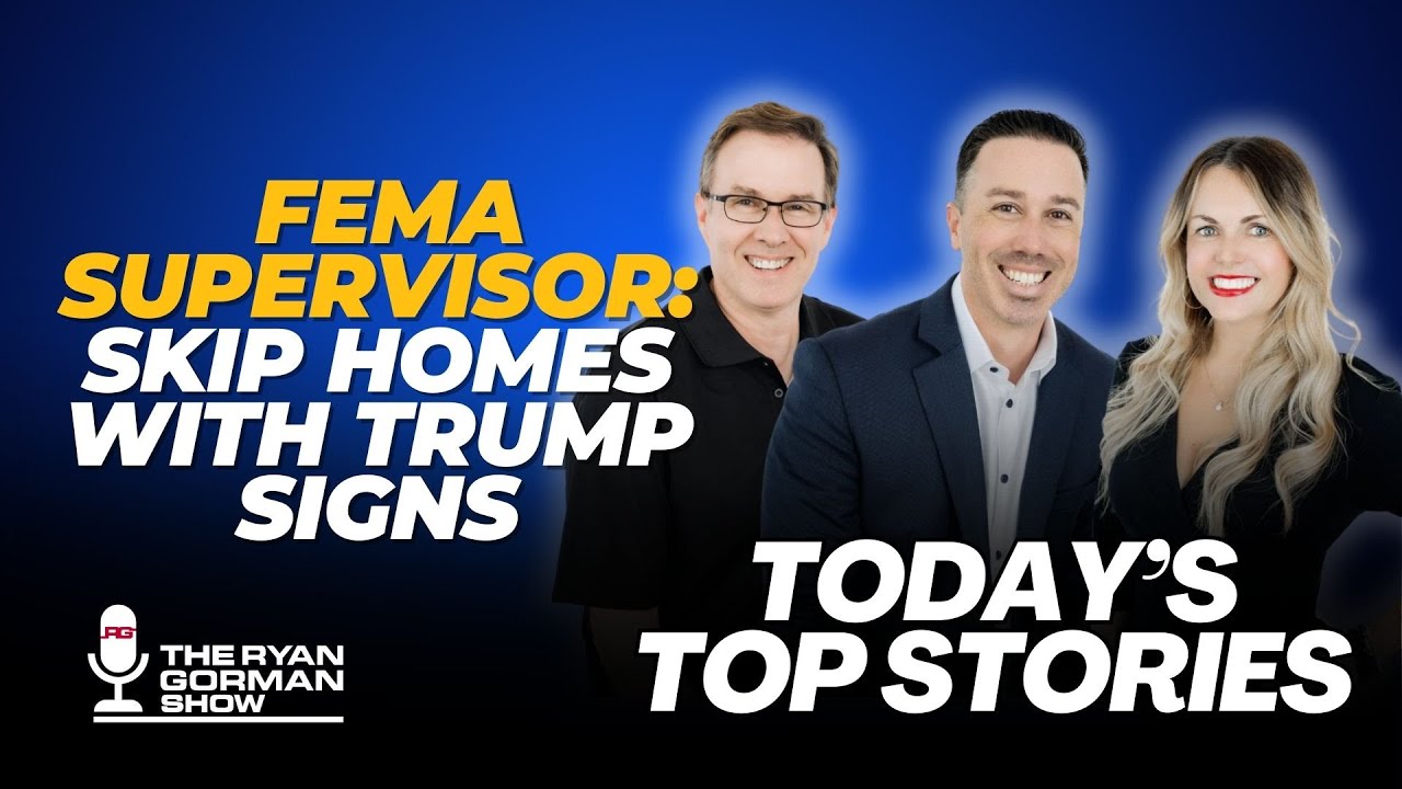 FEMA Supervisor Told Staff To Avoid Homes With Trump Signs #news - YouTube