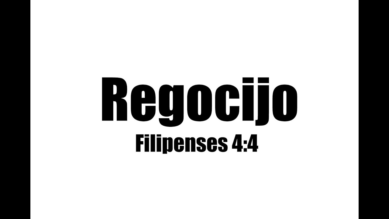 Regocijo - YouTube