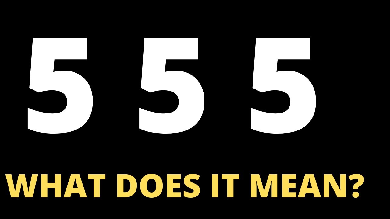 Why You May Be Seeing 555 555 Meaning 2020 YouTube why-you-may-be-seeing-555-555-meaning-2020-youtube
