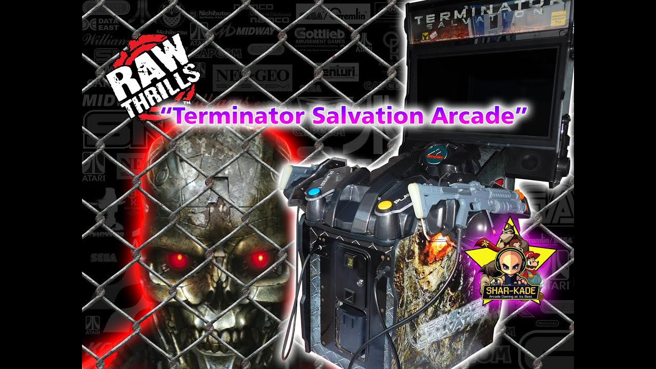 RAW THRILLS Terminator Salvation Arcade Shooter - Custom Re-Design By ...