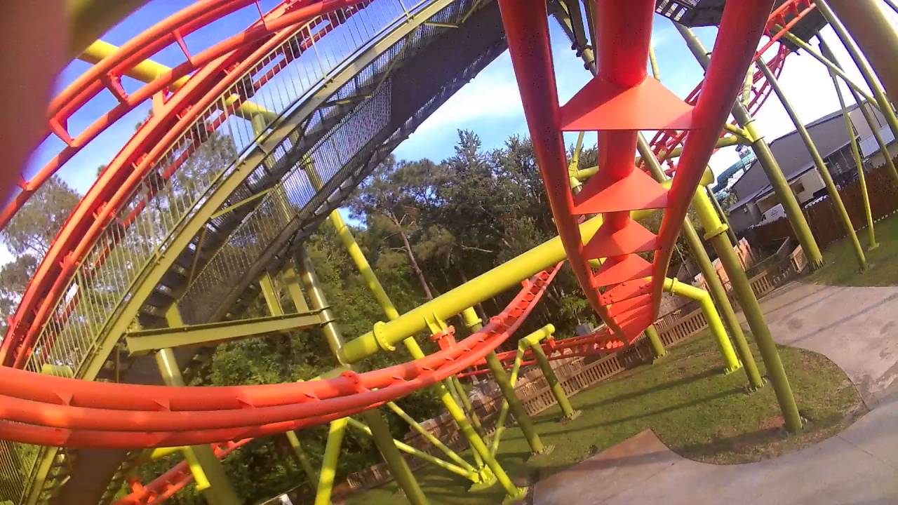 Wild Adventures 2016 Swamp Thing - YouTube