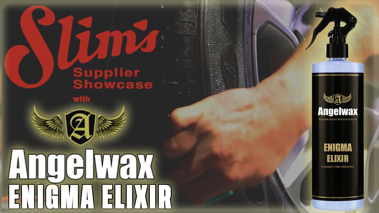How To Dress Your Tyres with Angelwax Enigma Elixir - YouTube