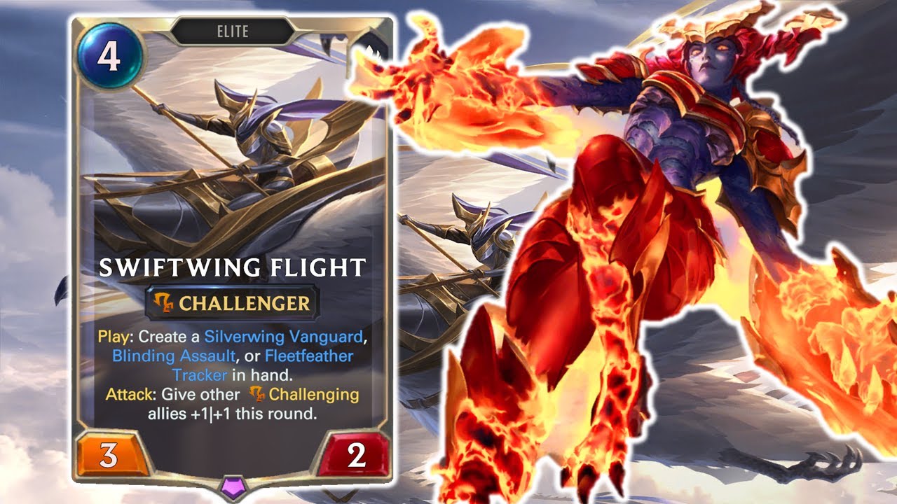 IMPROVED DRAGONS DECK w/ Swiftwing Flight! | Shyvana Jarvan Deck | LoR ...