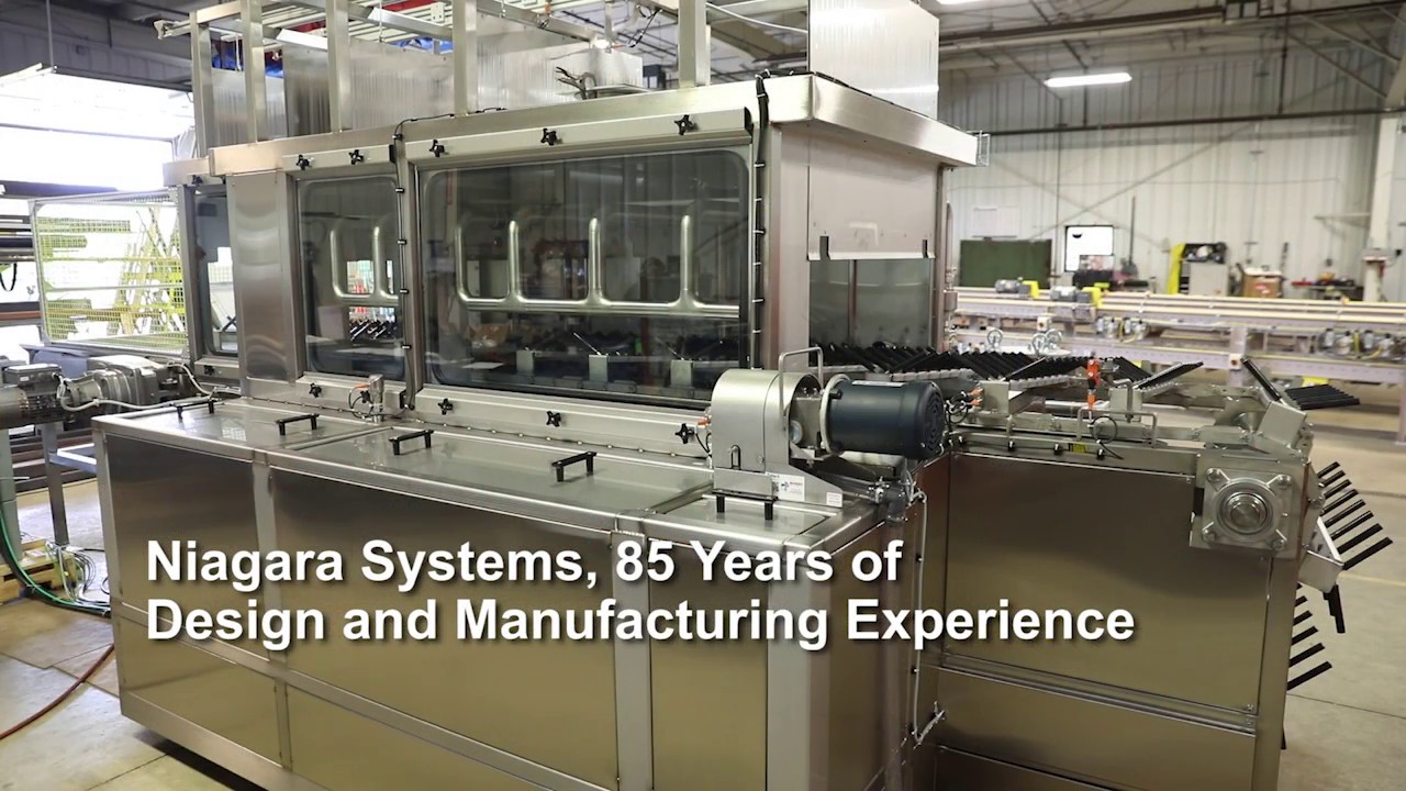 Tunnel Cylinder Washing System - Series 300 - YouTube