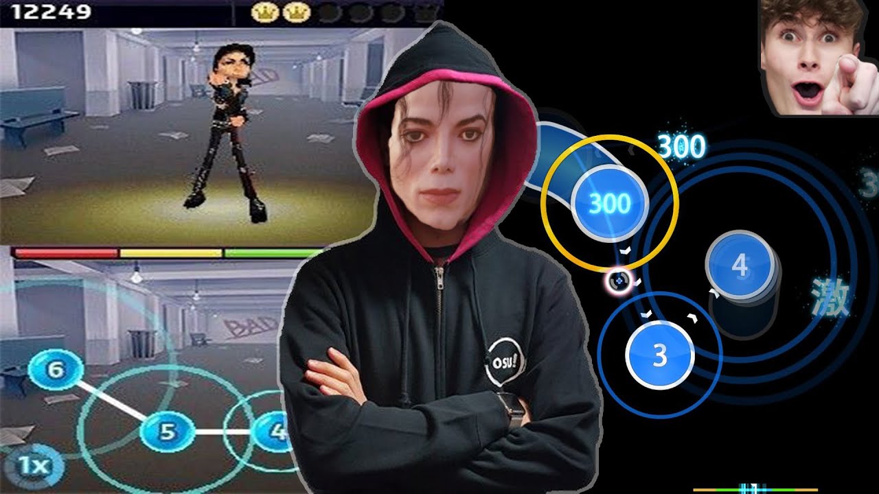 MICHAEL JACKSON MADE AN OSU! CLONE?!?!? - YouTube