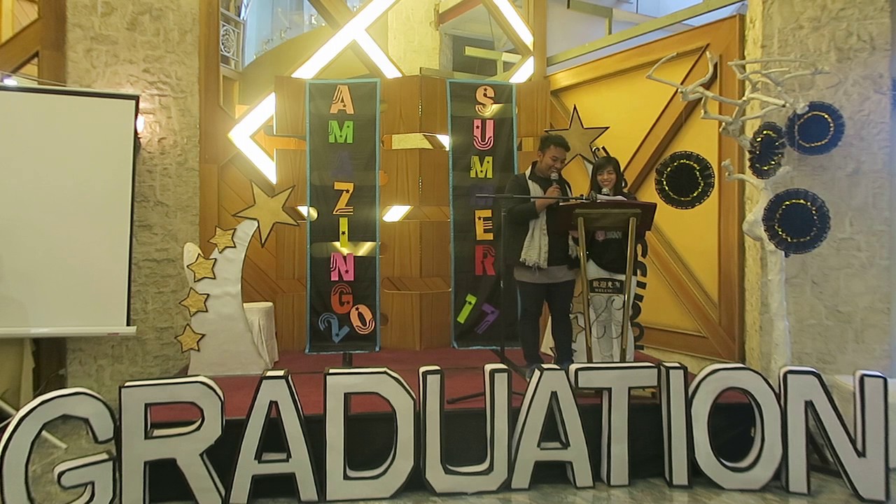 Graduation Party - Junior Camp in Longlong - YouTube
