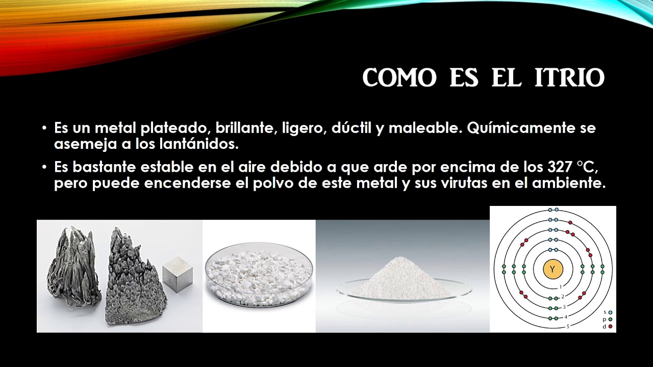Mi elemento el itrio - YouTube
