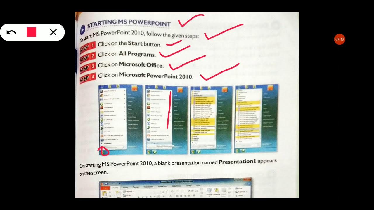 Class-4th / Computer / Chapter -6 Introduction to PowerPoint 2010 / Part - 1 - YouTube