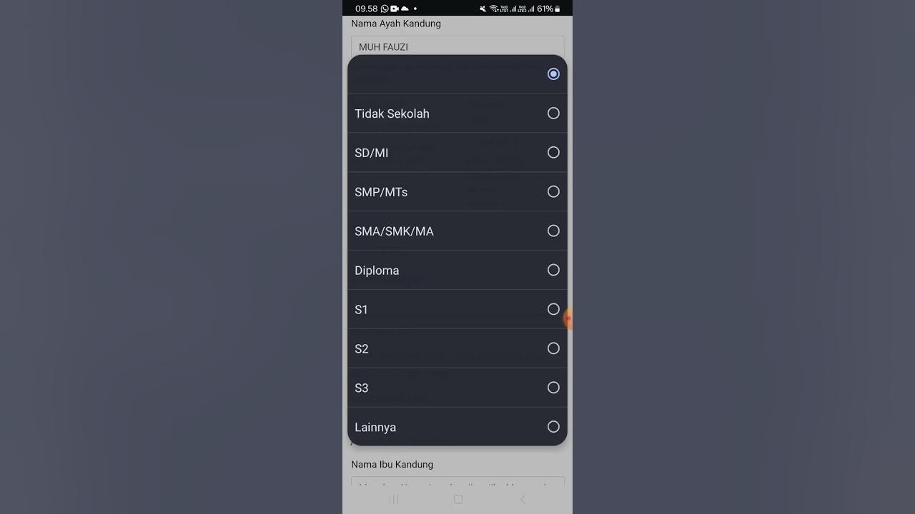 TUTORIAL PPDB MTsN 1 WONOSOBO TAHUN 2025 - YouTube