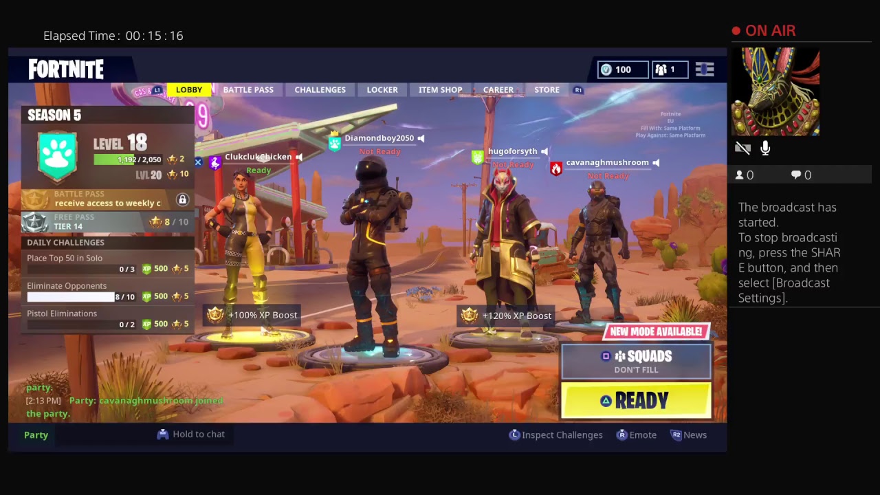 [LIVE] Fortnite Battle Royale w/ Hugo - YouTube