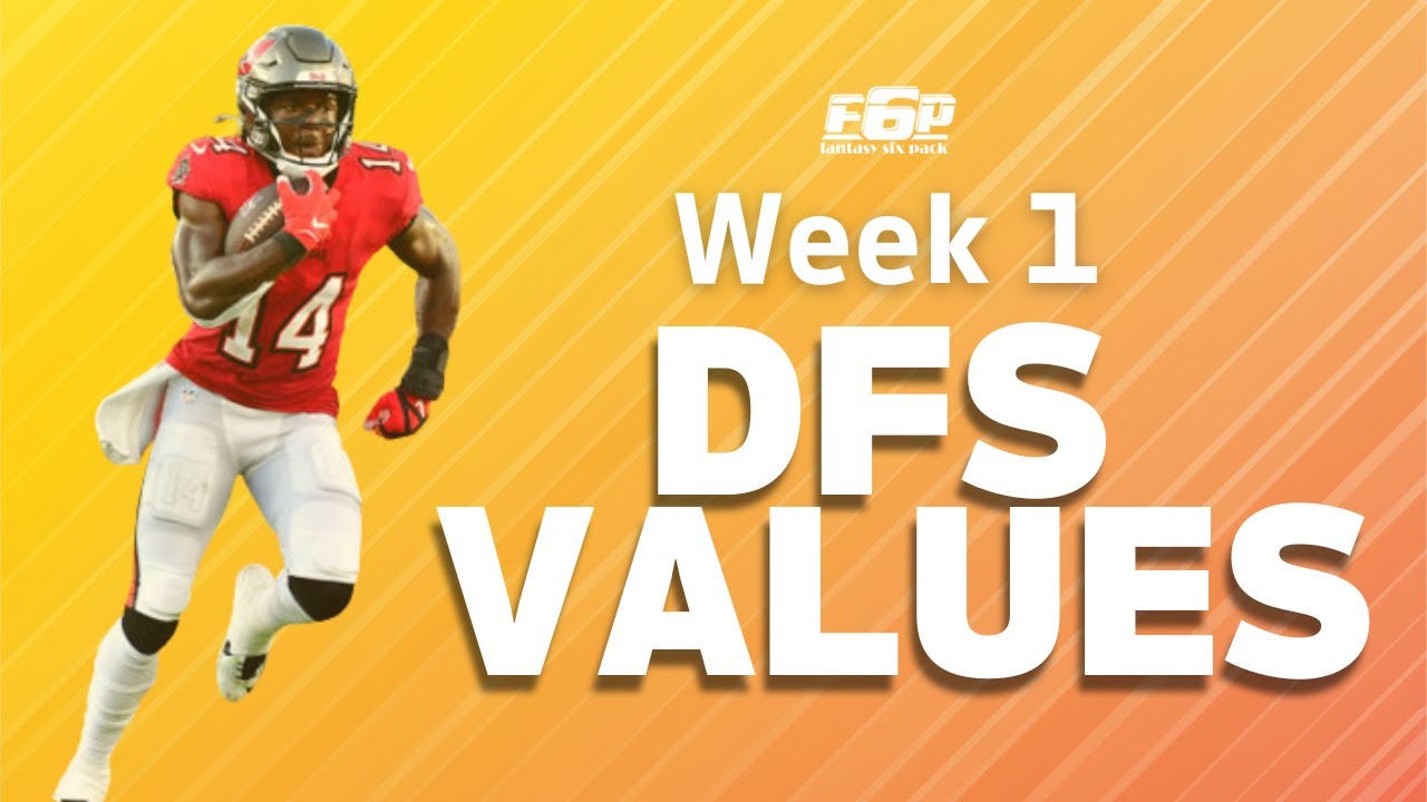 NFL DFS Week 1 Value Picks | DFS Strategy | DraftKings - YouTube