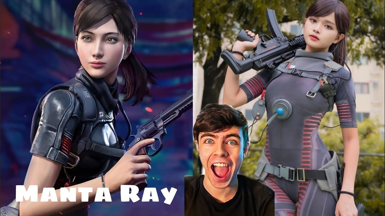 Manta Ray in Real life | CODM character In real life | - YouTube