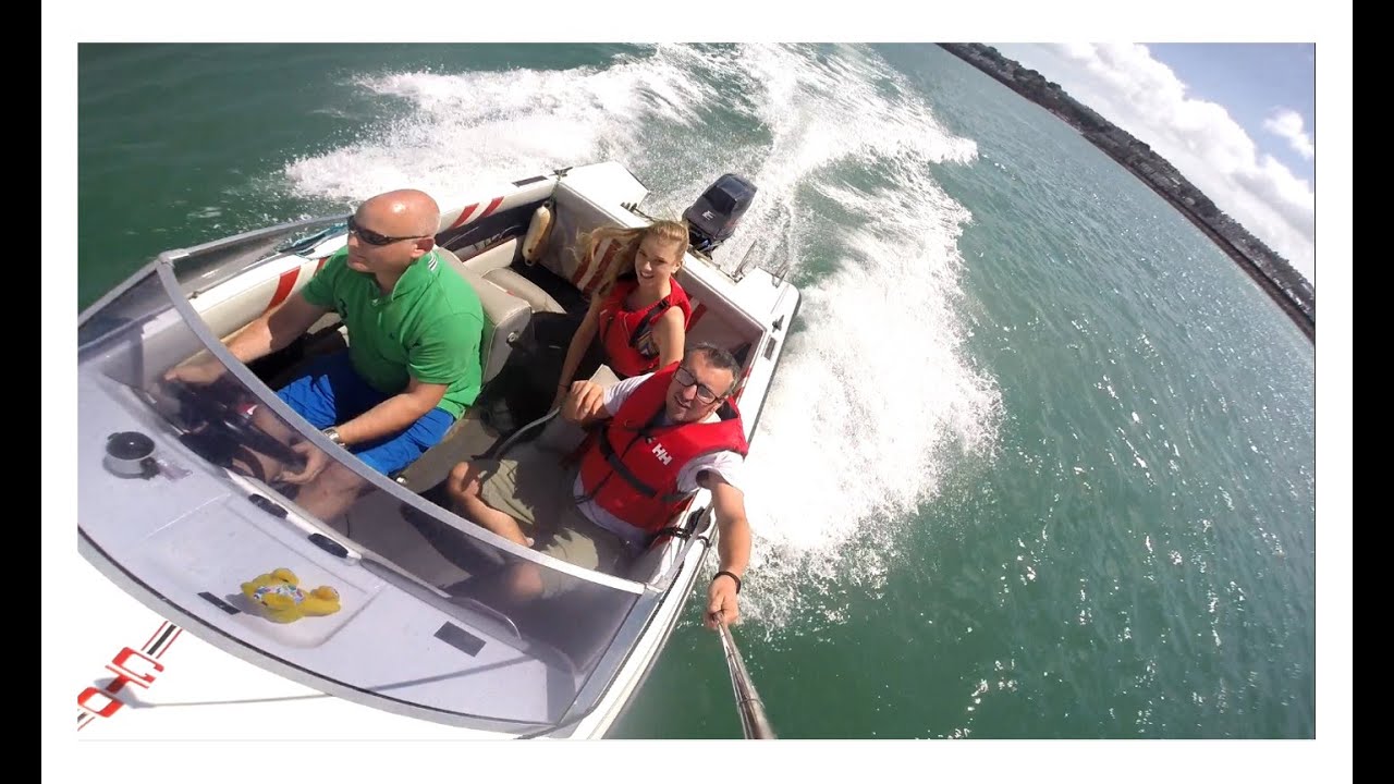 15 ft fletcher with 70 HP Evinrude in Torbay - YouTube