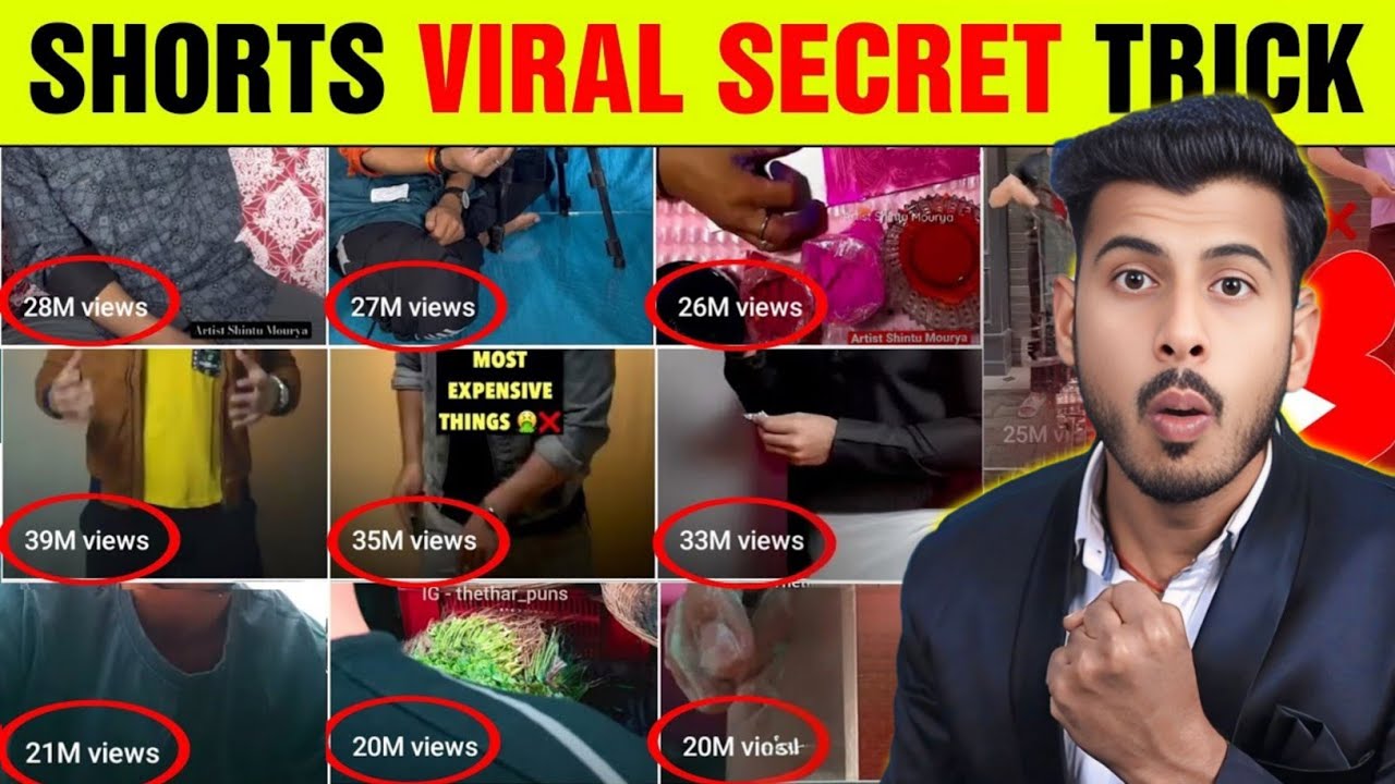 🤫3 Sec. में Short Viral 🔥| How To Viral Short Video On Youtube | Shorts ...