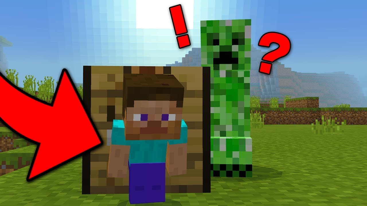 WORLD'S SMALLEST PLAYER!! MINECRAFT HIDE AND SEEK! - YouTube