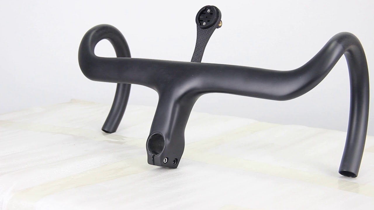 NEW lightcarbon new integrated road handlebar - YouTube