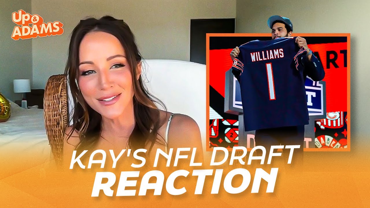 Kay Adams Reacts to 2024 NFL Draft - YouTube