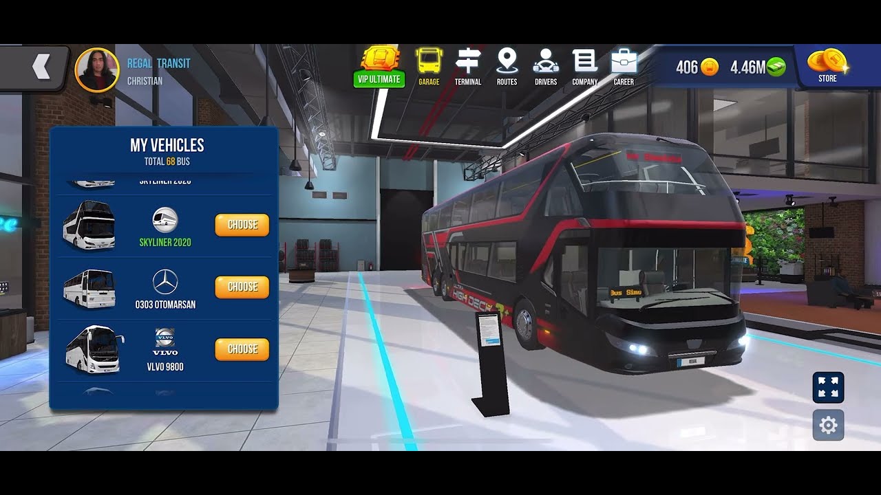 Bus Simulator: Ultimate (Custom Skin - Neopan Skyliner 2020) - YouTube
