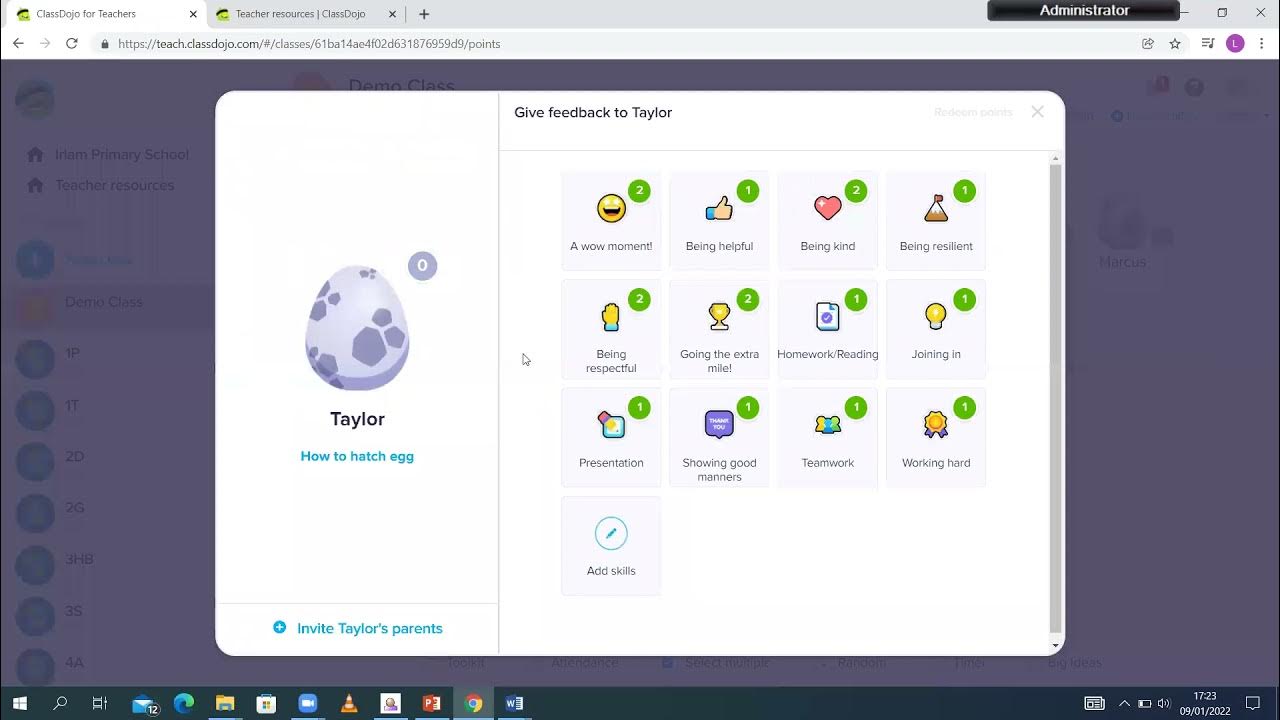 Class Dojo Introduction for Pupils - YouTube